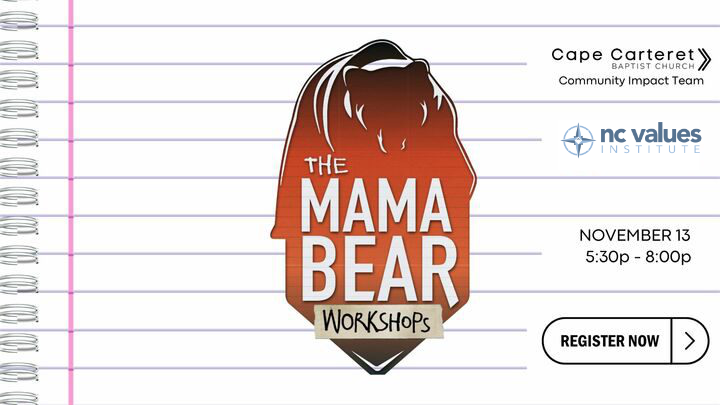 🐻 See you at the Mama Bear Workshop - nc values